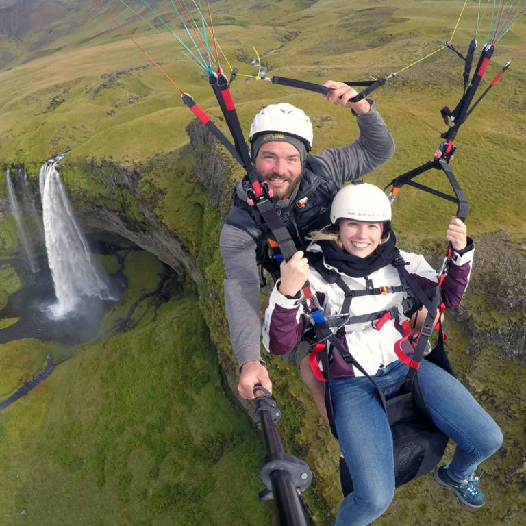 Vík Adventure - Zipline & Paragliding - Zipline Iceland