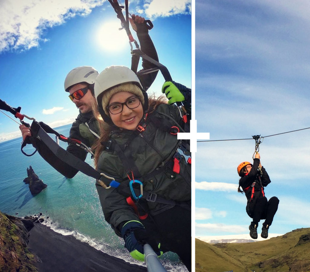 Vík Adventure - Zipline & Paragliding - Zipline Iceland