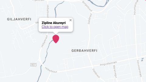 Zipline Akureyri - Zipline Iceland