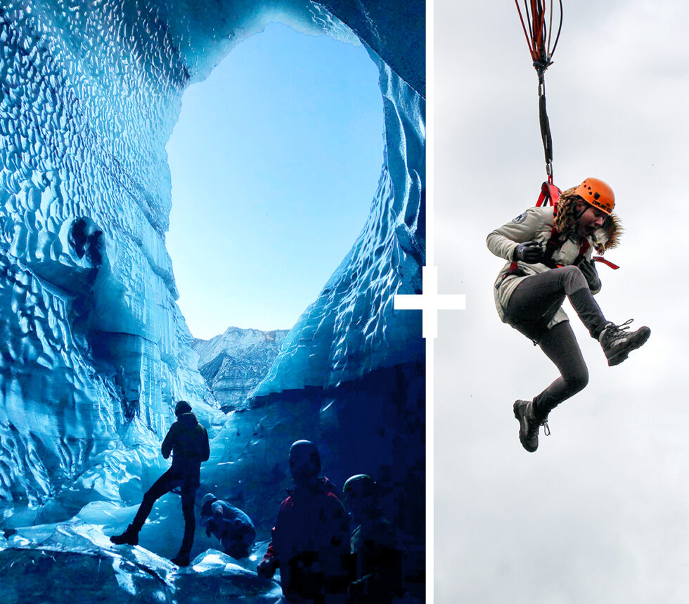 Zipline & Katla Ice Cave - Zipline Iceland